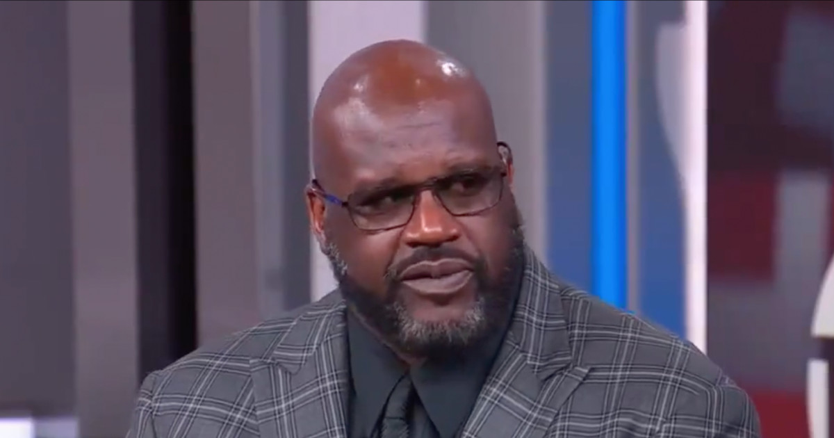 Shaq Reacts to Joel Embiid Controversy - Athlon Sports