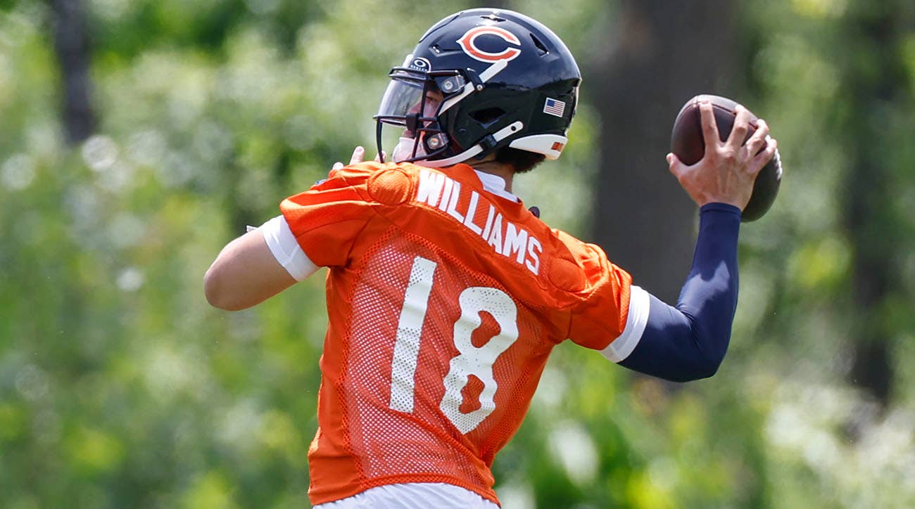 Bears QB Caleb Williams Goes Viral For Incredible Training Camp Pass ...