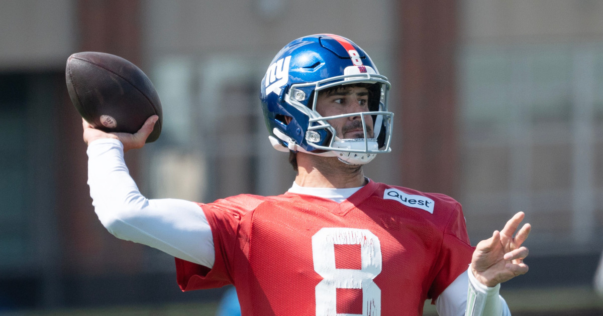 WATCH: New York Giants QB Daniel Jones Intercepted Twice in First ...