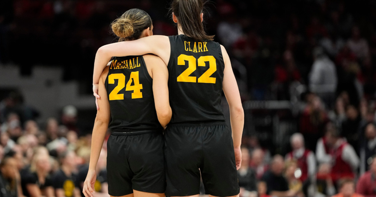 Former Iowa Star Gabbie Marshall Reacts to Caitlin Clark Being Named All-Star Captain - Athlon ...