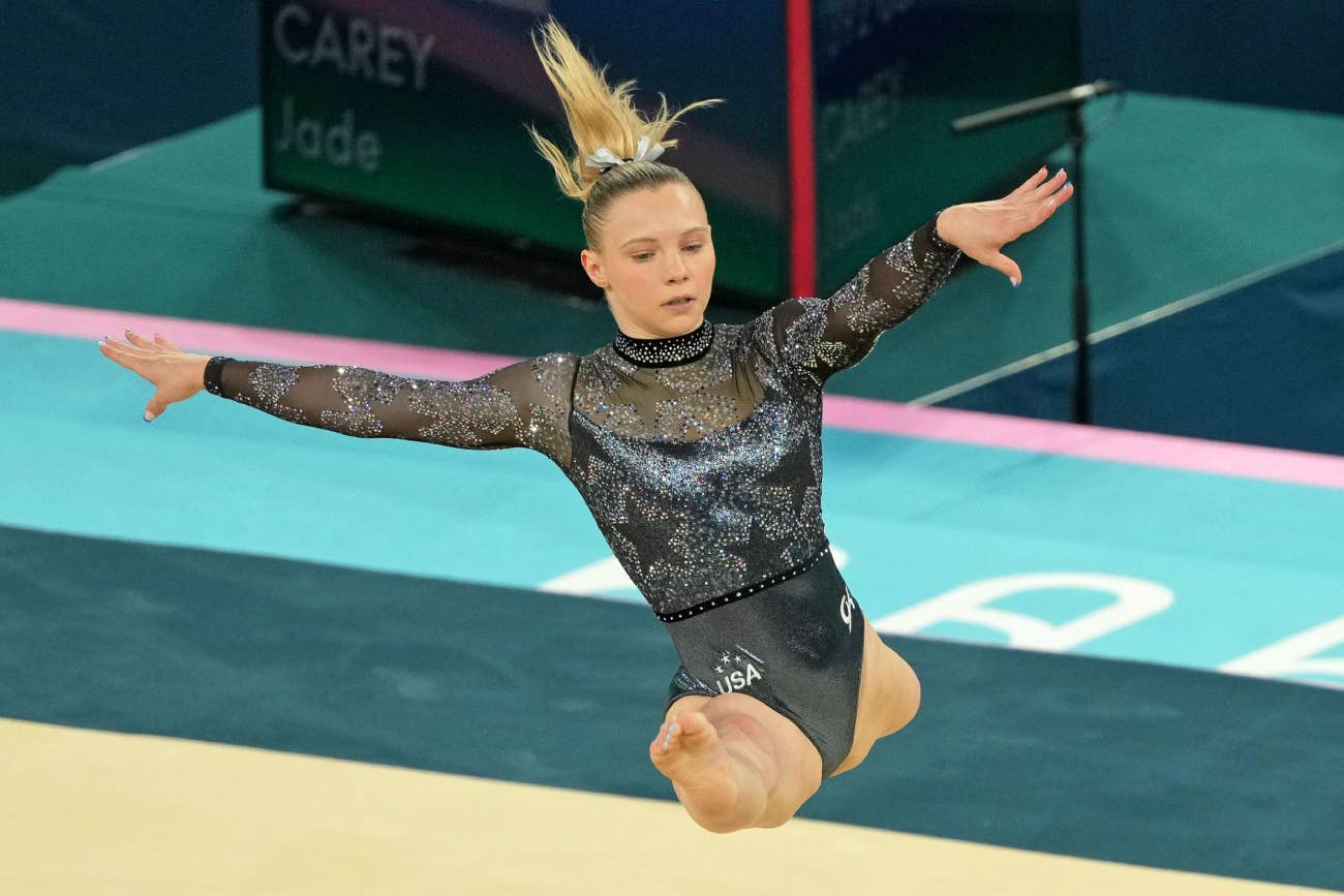 Gymnast Jade Carey Sends Strong Message After Heartbreaking Fall During ...