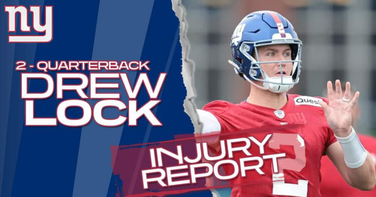 Drew Lock Injury Update: New York Giants QB Confident for Regular ...