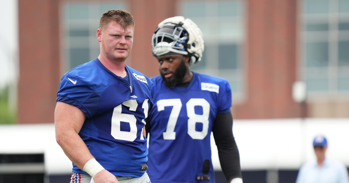Giants Reveal John Michael Schmitz Returning to Practice -- New York ...
