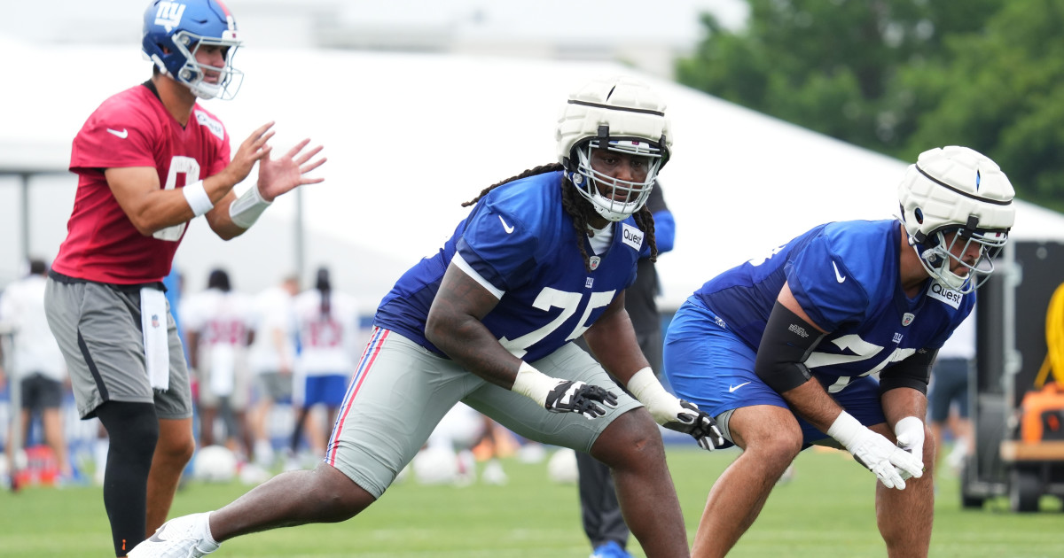 New York Giants vs. Houston Texans: Joshua Ezeudu, Jake Kubas Names To ...