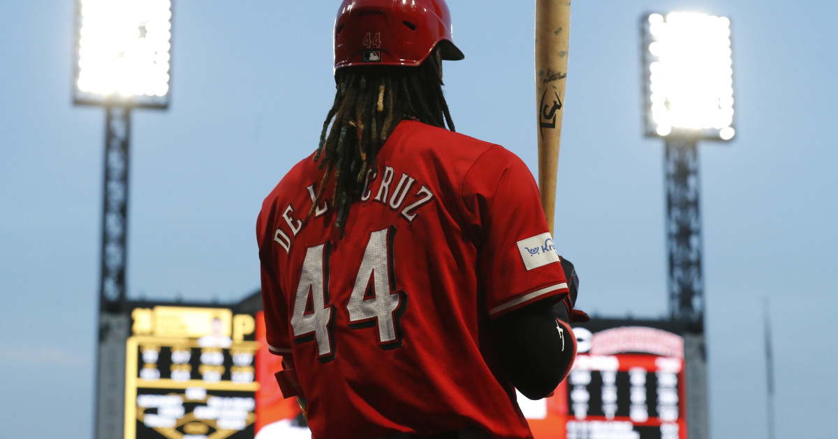 Reds New Superhero Elly De La Cruz Celebrates His Own Bobblehead Night ...