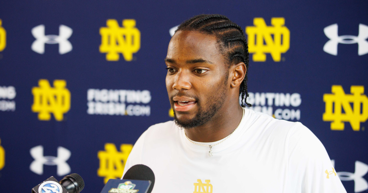 Rapid Fire: Riley Leonard/Benjamin Morrison NFL Combine News, Notre ...