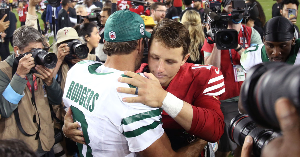 San Francisco 49ers Trade of Brock Purdy for Aaron Rodgers Pushed By ...