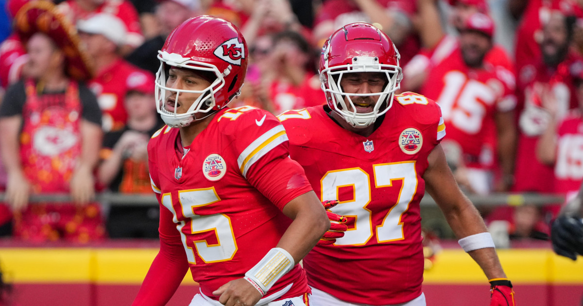 Is Kansas City Chiefs' Patrick Mahomes Worried About Travis Kelce's ...
