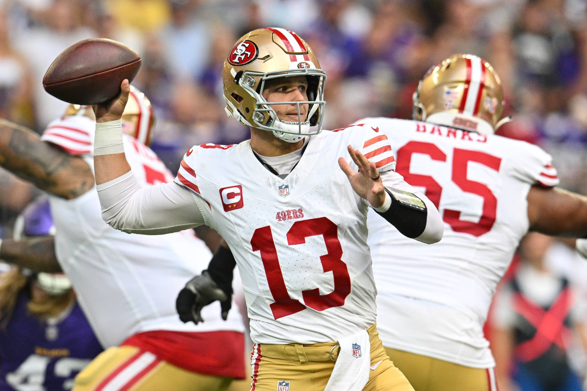 San Francisco 49ers Predicted to Land Intriguing QB Behind Brock Purdy ...