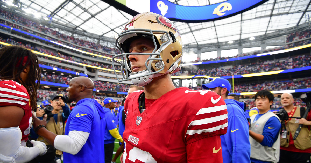 49ers Coach Suggests Brock Purdy Hasn't Made Progress In 2024 - Athlon ...