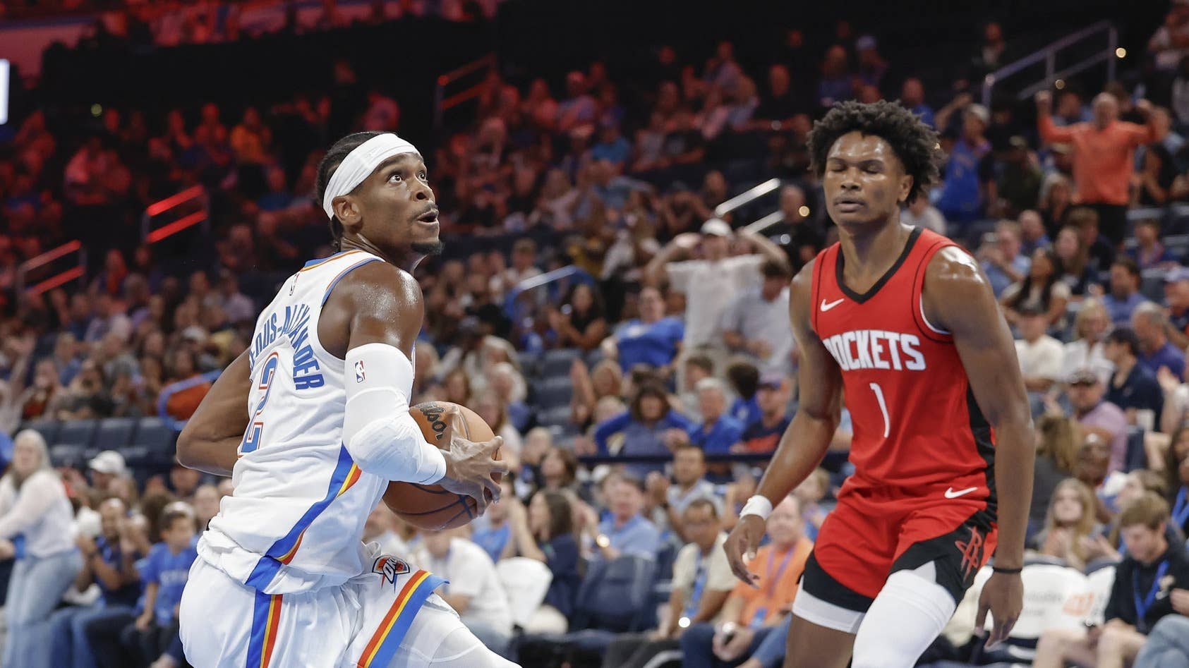 Houston Rockets Amen Thompson Became the 5th Rocket Player to ...