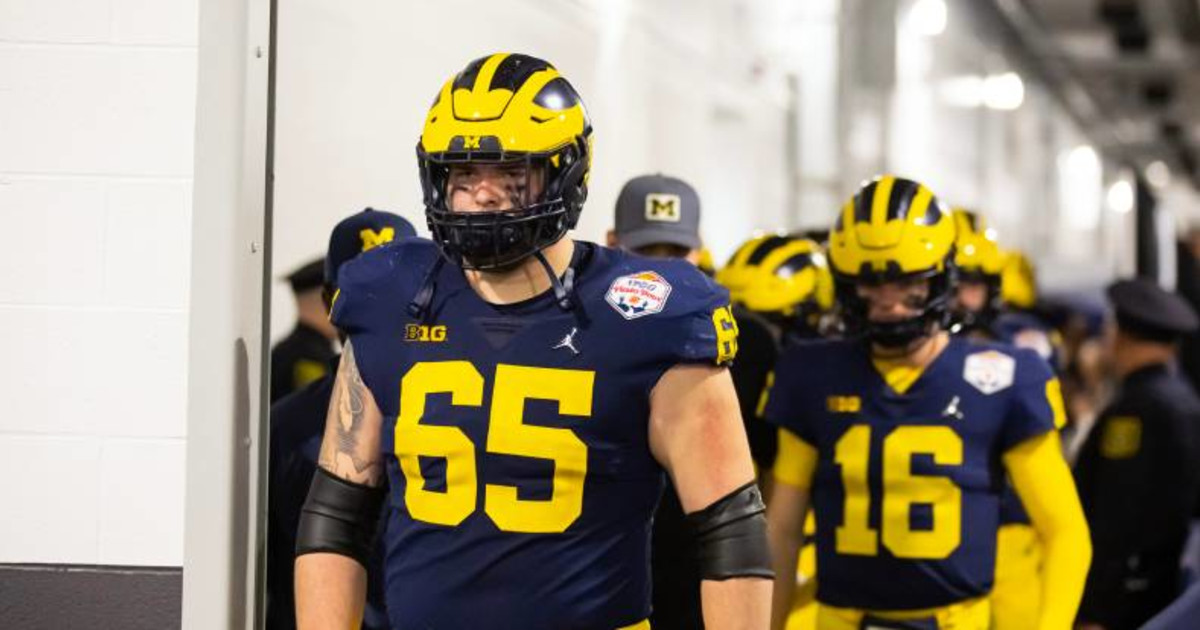2024 NFL Draft Player Profile: Michigan OL Zak Zinter - Athlon Sports