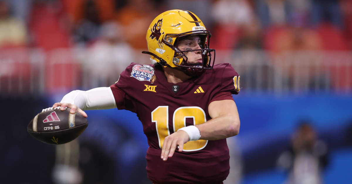 Arizona State’s Sam Leavitt, Jordyn Tyson Among CFB Top 100 Players for ...