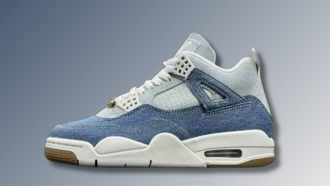 Air Jordan 4 Retro TEX 'Denim Worn Blue' The Perfect Shoe for a Pair of ...