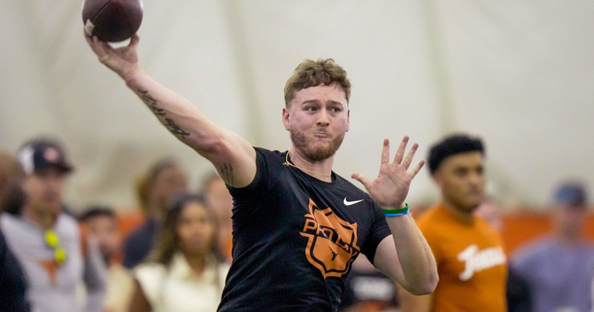 Quinn Ewers Continues to Catch Attention at Miami Dolphins Training ...