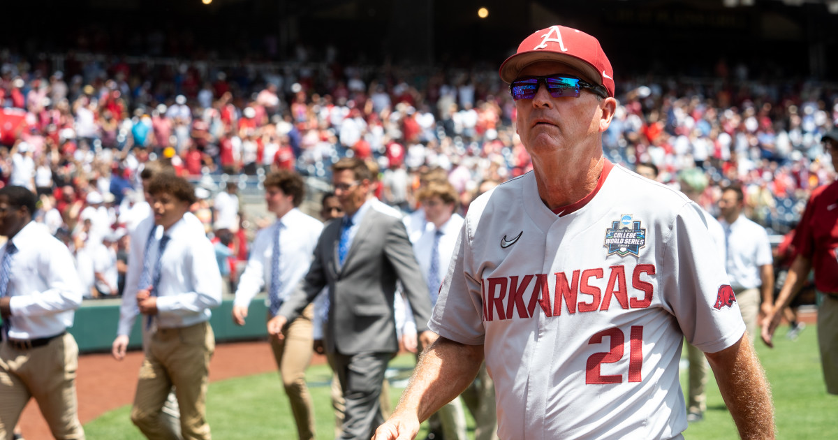 No. 2 Arkansas Blows Past UAPB in Run-Rule Win - Athlon Sports