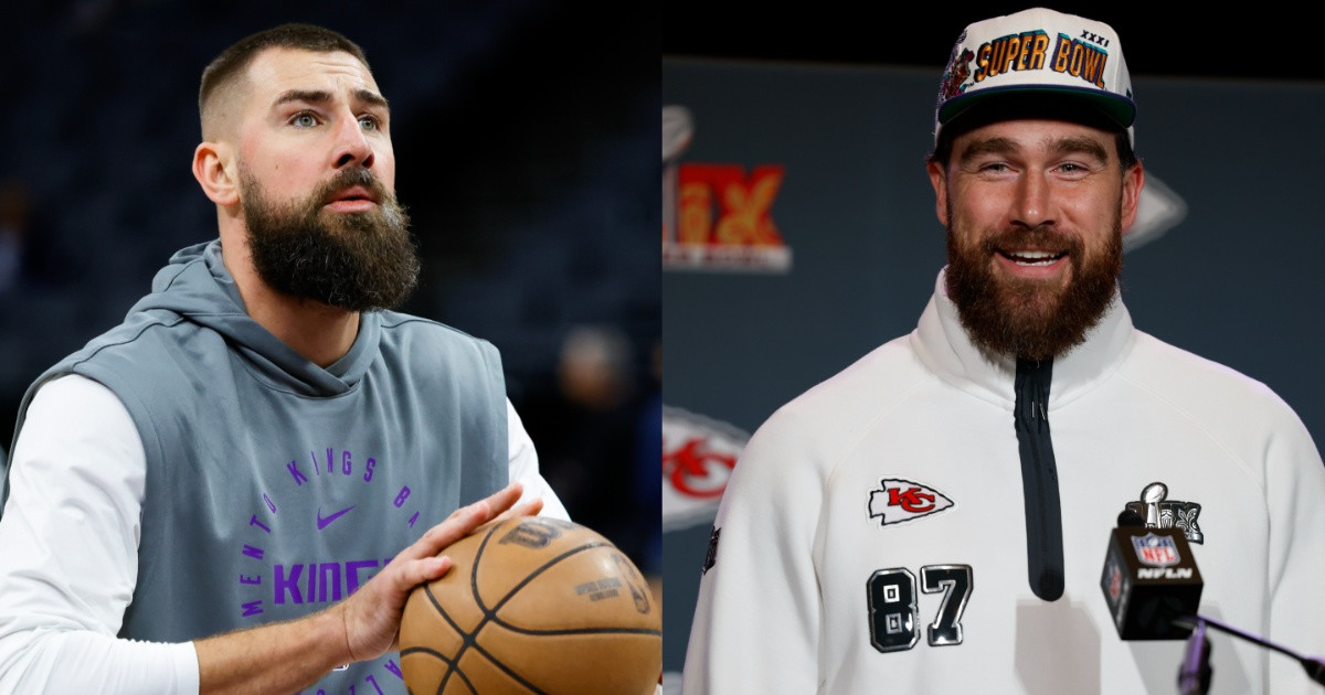 Travis Kelce Jokes Are Pouring In Because of Chiefs Star's NBA Look ...