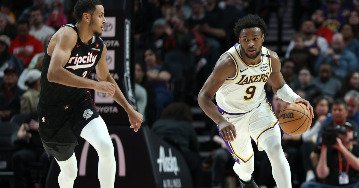 Lakers Make Bronny James Announcement Before NBA Playoffs - Athlon Sports