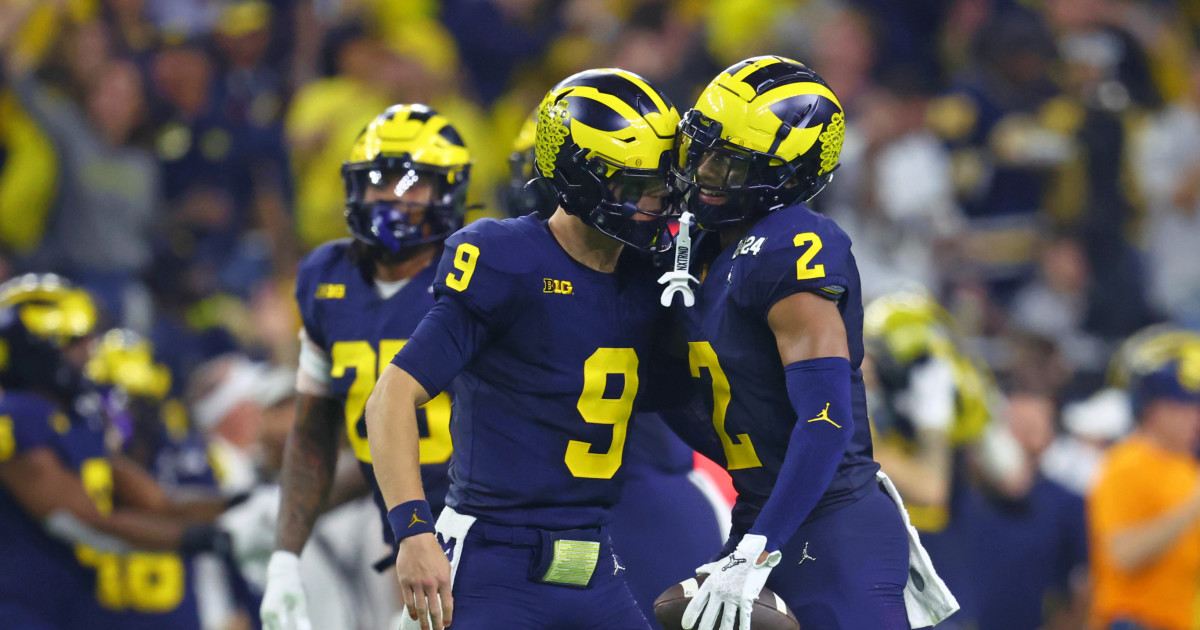 Vikings Eyeing J.J. McCarthy’s Former Teammate After Concerning Pro Day - Athlon Sports