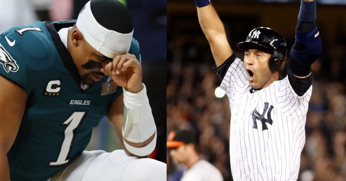 New York Yankees Icon Derek Jeter Shares Details On Private Meeting with Philadelphia Eagles ...