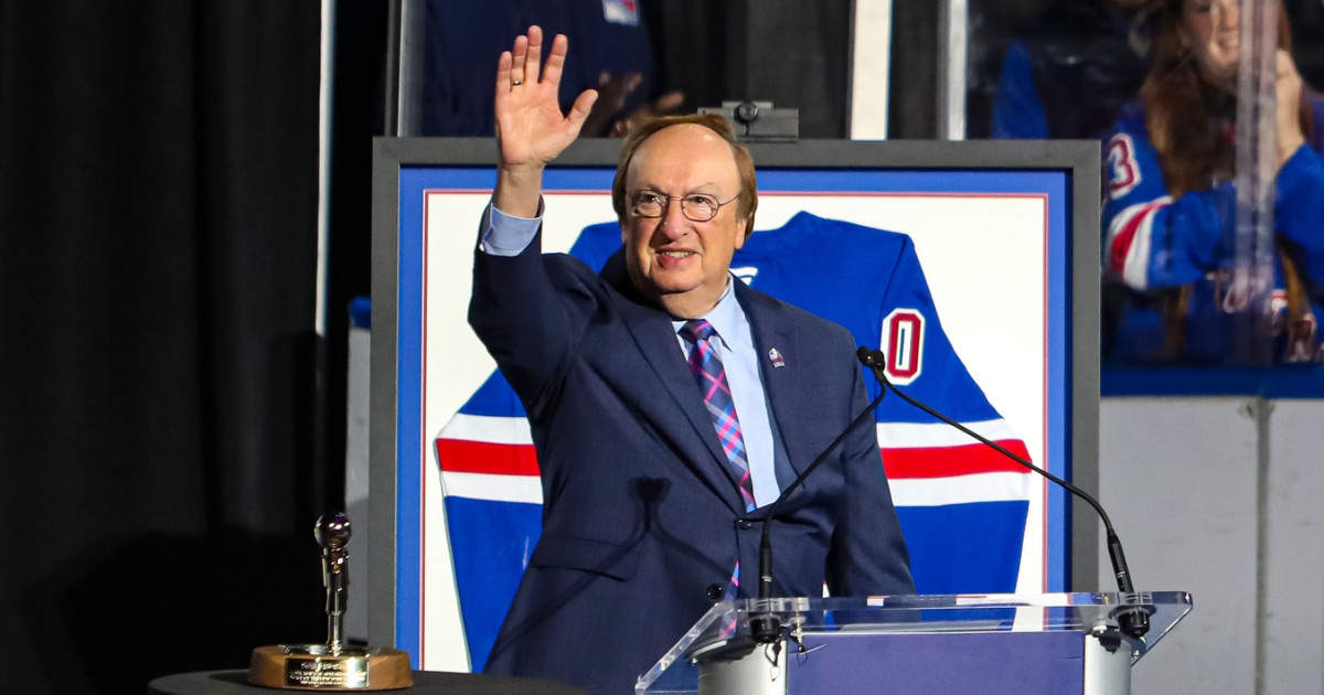 NHL Fans React to Sam Rosen Calling Final Rangers Game of Legendary ...