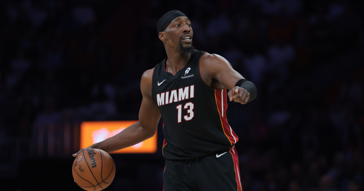 Bam Adebayo Turns Heads With Shot at Max Strus - Athlon Sports