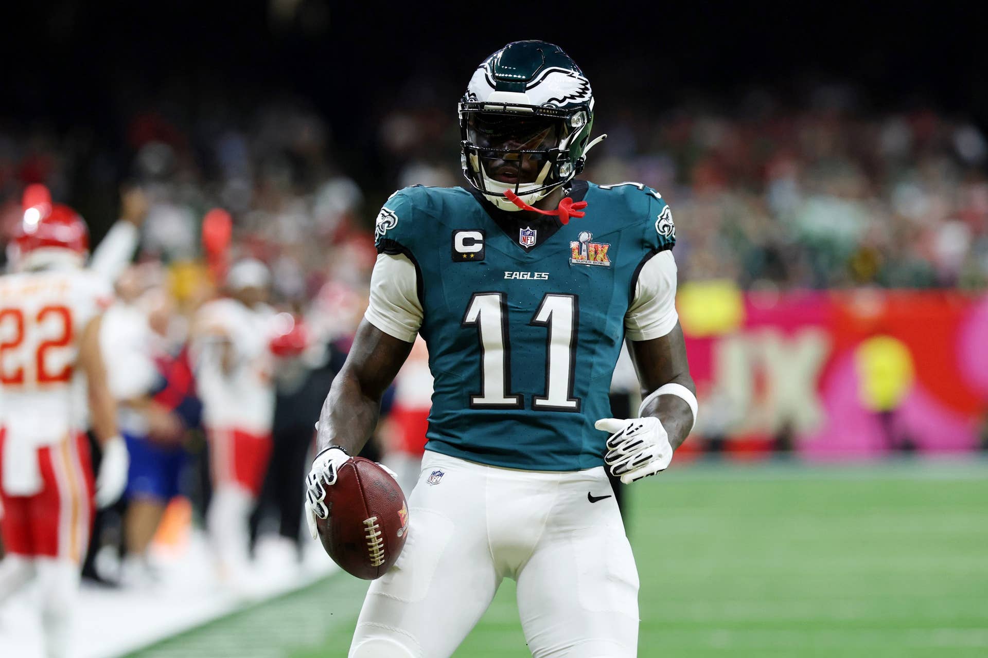 Eagles Activate Rookie WR After Concerning A.J. Brown Injury - Athlon ...