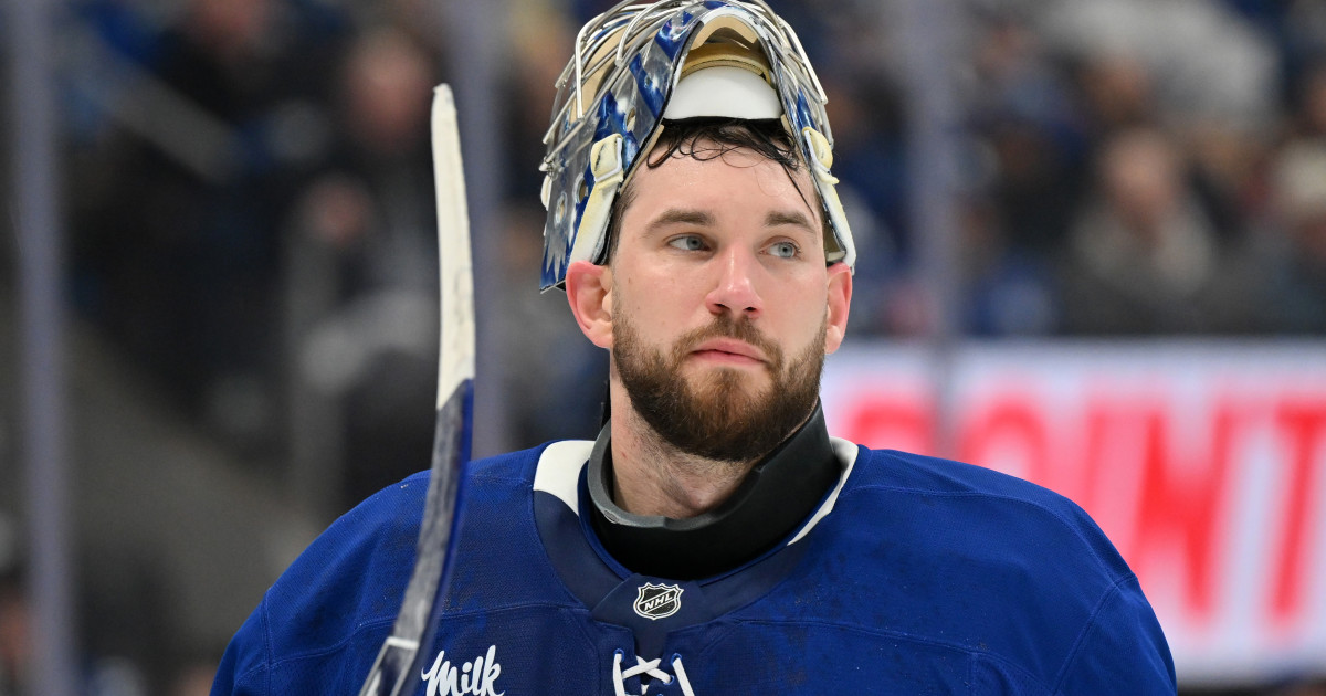 Maple Leafs' Anthony Stolarz Sends Contract Update Before Deal Terms ...