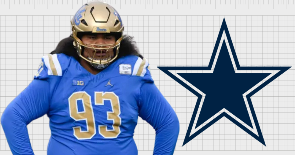 Dallas Cowboys Draft 342-Pound 'Sleeping Giant' Jay Toia with Rugby ...