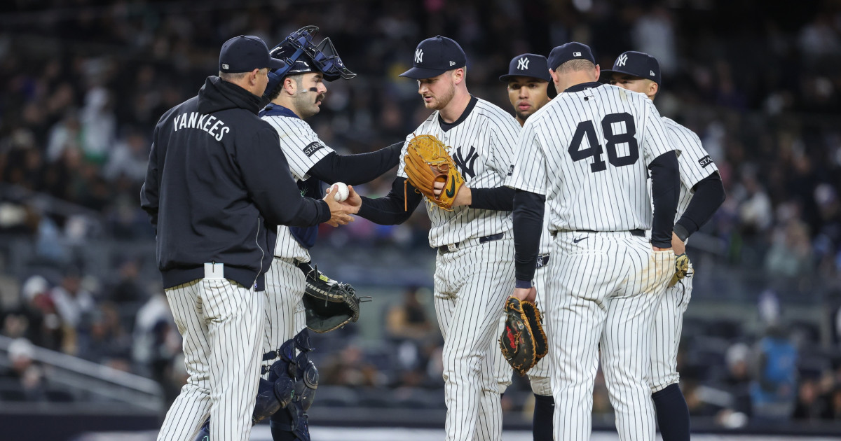 Yankees Starting Pitcher Scratched Ahead of Start vs Rays - Athlon Sports