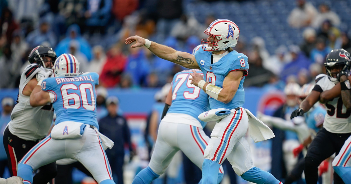 Will Levis in Danger of Losing Titans Roster Spot - Athlon Sports