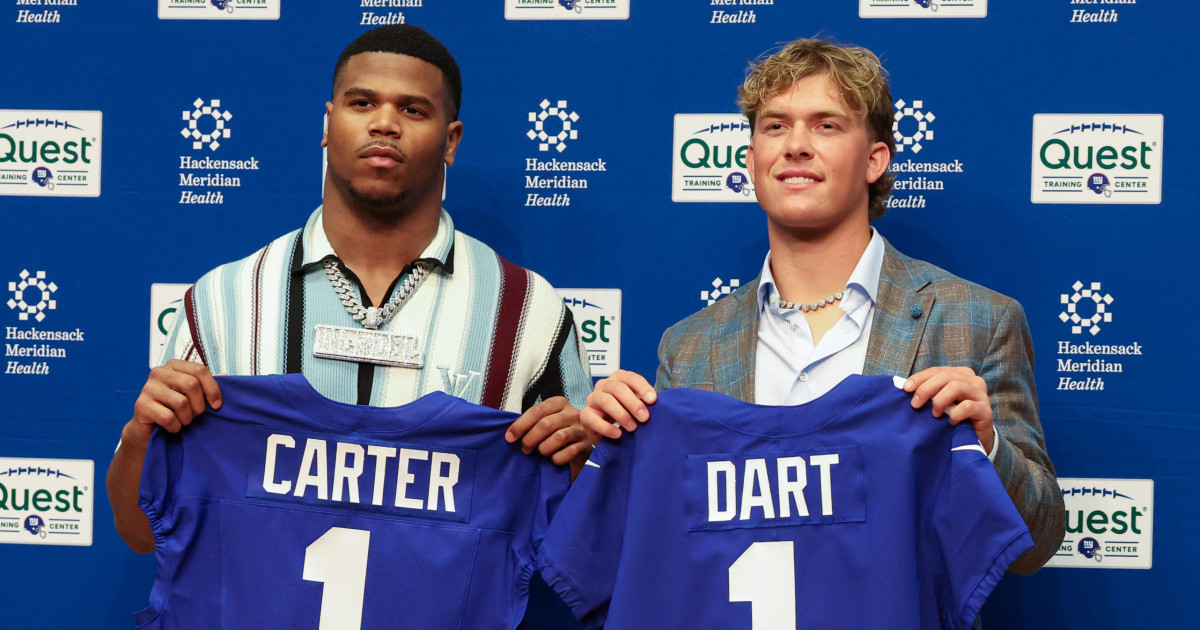 Did Giants Hit The Draft Jackpot On Rookies Jaxson Dart and Abdul ...