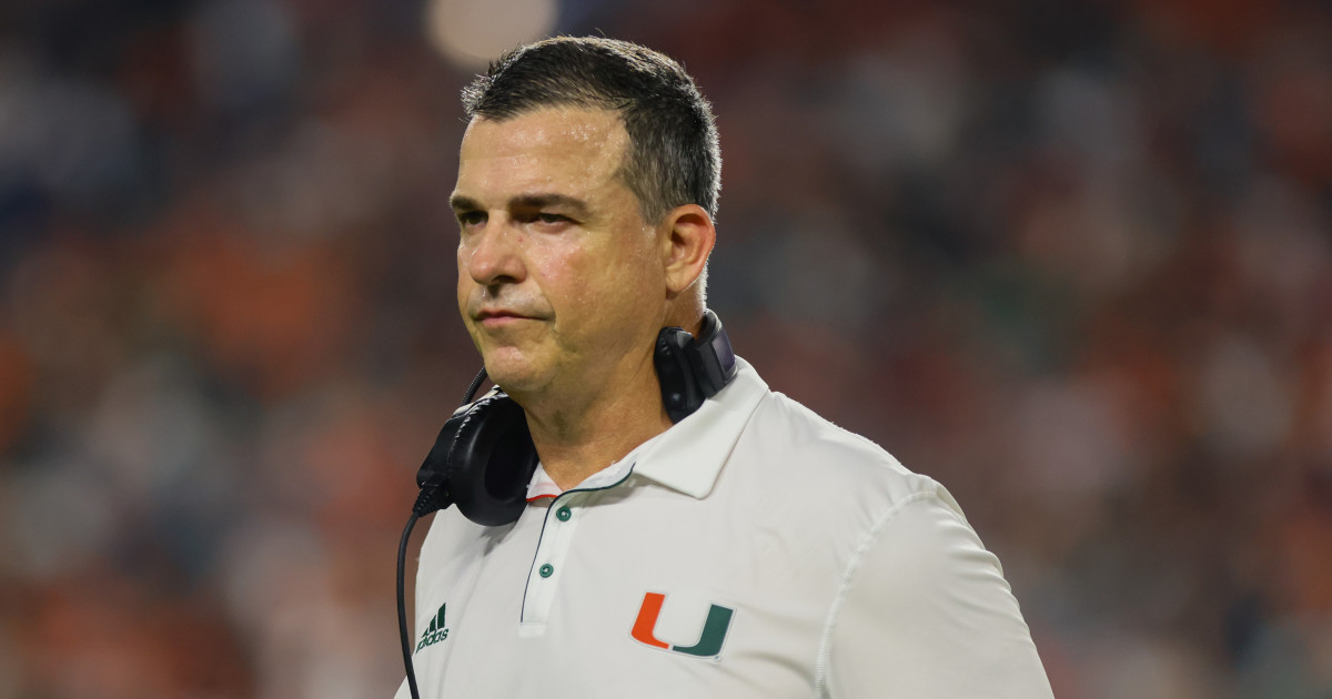 Mario Cristobal, Miami Dealt Bad News Before Indiana Game - Athlon Sports