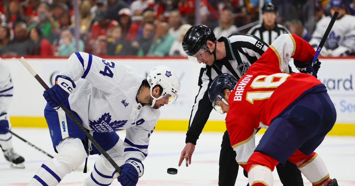 Auston Matthews Reveals Temporary Effects of Aleksander Barkov's Stick ...