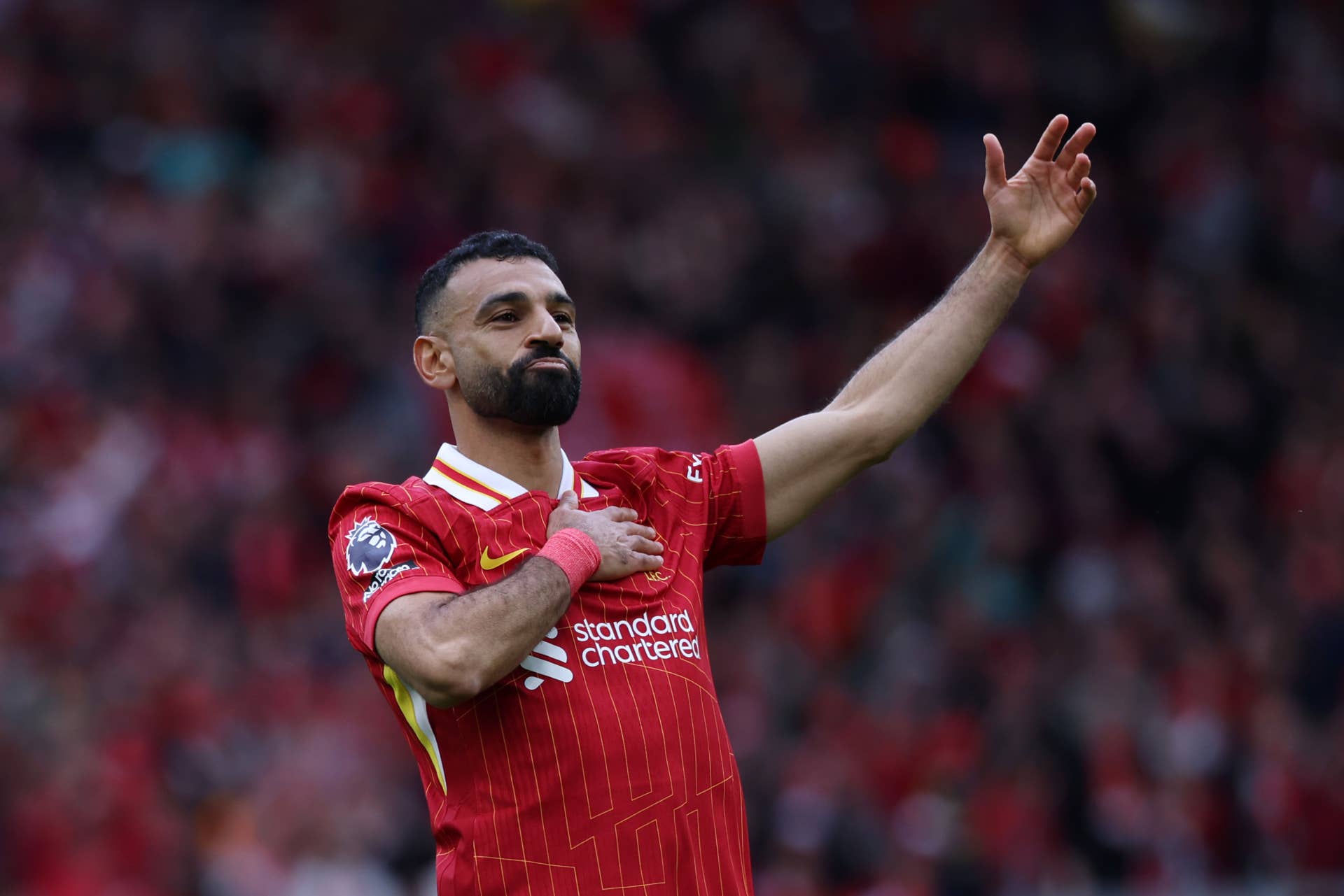 Mohamed Salah Makes Premier League History in Liverpool's Draw vs ...