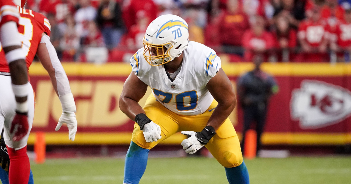 Chargers Star Rashawn Slater Out for Season - Athlon Sports