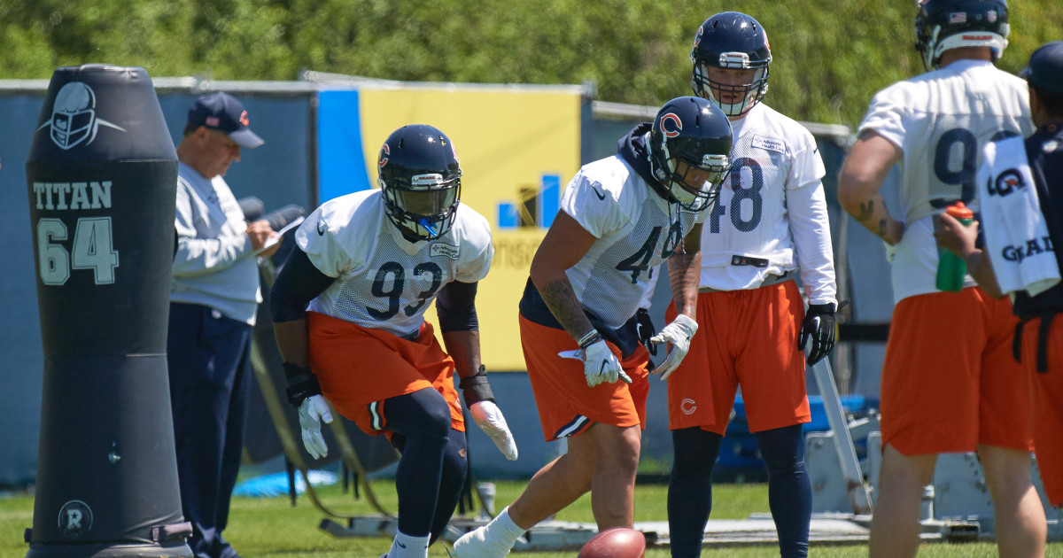 Bears Missing Impact Players and Top Rookies on Day One of Mini Camp ...