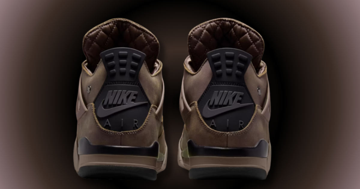 Air Jordan 4 Retro ‘Dark Mocha’: Luxury Holiday Collab by A Ma Manière ...