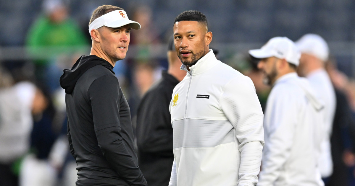 Lincoln Riley Catching Heat After Marcus Freeman’s USC-Notre Dame ...