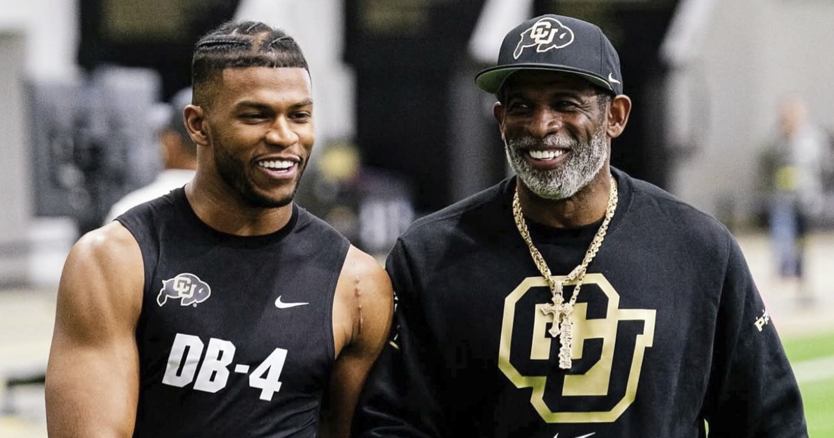 Shilo Sanders Turns Heads With Apple Watch Drop for Colorado Players ...