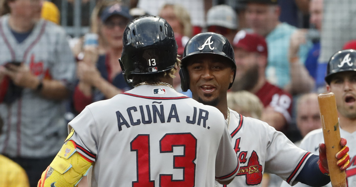 Braves' Ronald Acuna Jr. Reacts to Ozzie Albies News - Athlon Sports