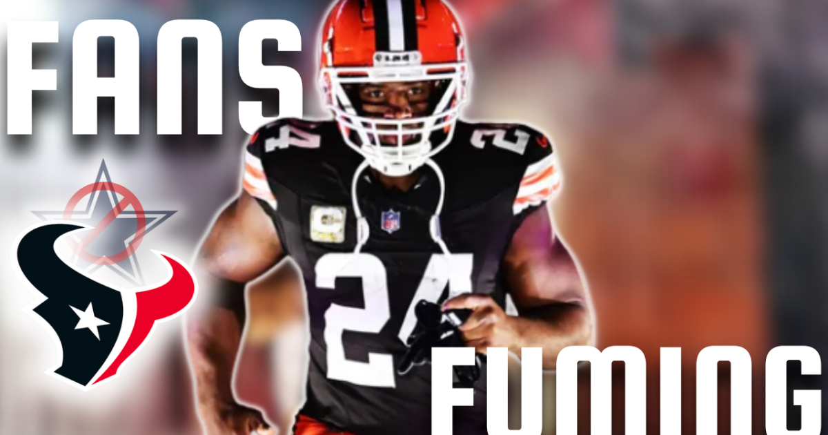 Dallas Cowboys Fans Fuming Over Nick Chubb Signing But The Problem Is ...