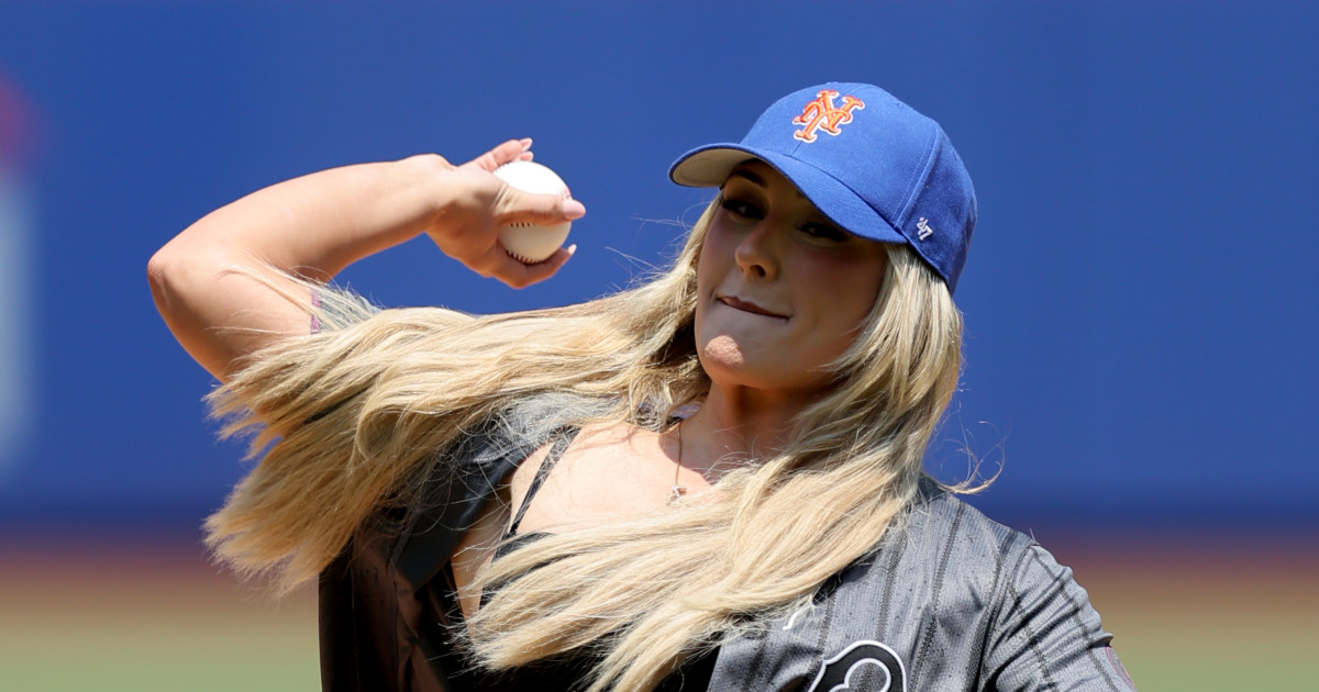 Tiffany Stratton's Off Target Pitch at Mets Game is Going Viral ...