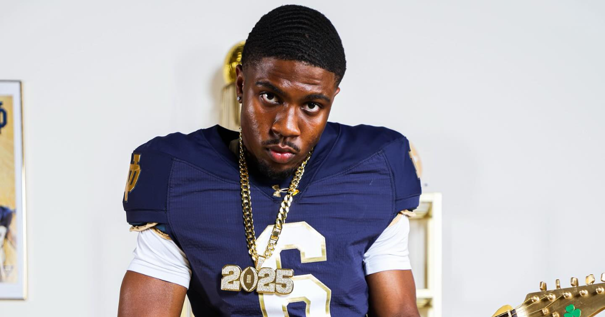 Notre Dame Commit Profile: Wide Receiver Brayden Robinson - Athlon Sports