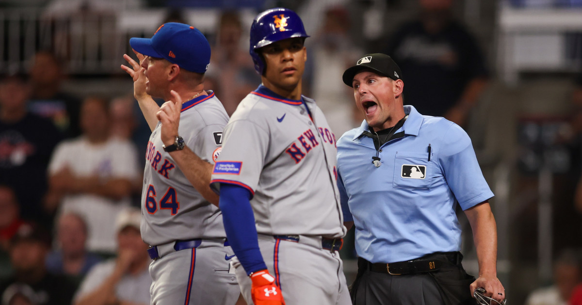 Juan Soto Calls Out Umpire After Mets' Fourth Straight Loss - Athlon Sports