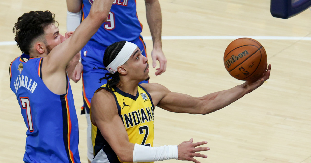 Gonzaga basketball legend Andrew Nembhard leads Indiana to Game 6 ...