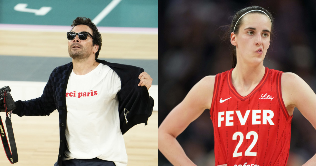 Jimmy Fallon Sends Message to Everyone About Caitlin Clark - Athlon Sports