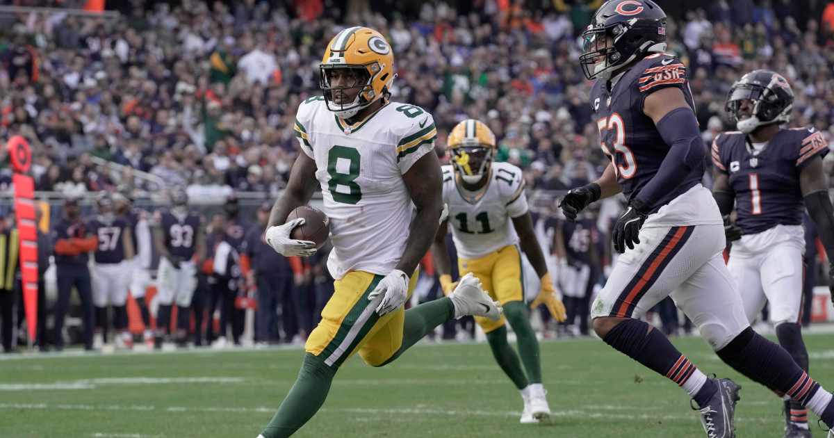 Packers' Josh Jacobs Reaches Historic Milestone Against Giants - Athlon ...