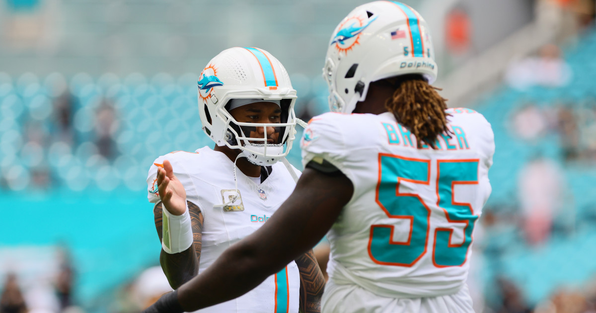 Dolphins' Center Ready to Help Offensive Line 'Gel' in 2025 - Athlon Sports