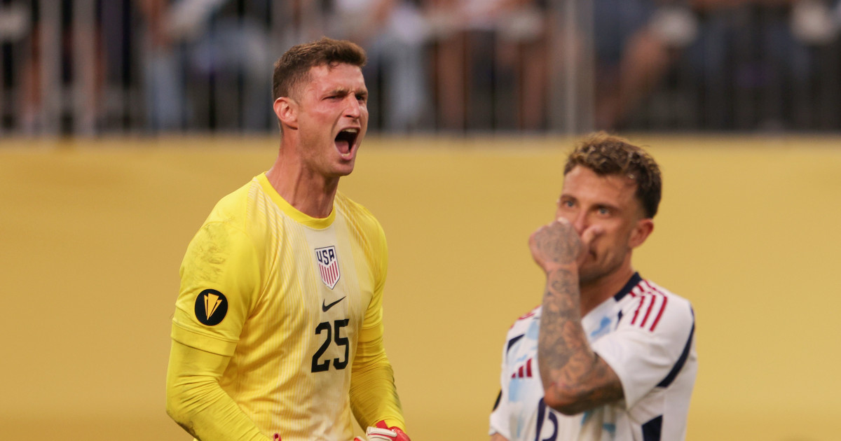 Matt Freese Sums Up USMNT Penalty Heroics With 4-Word Message - Athlon ...